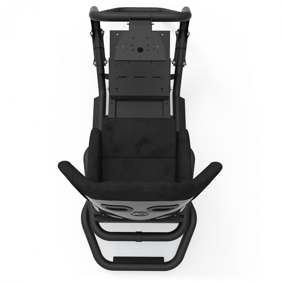 Rseat N1 Alcantara Seat / Black Frame Racing Simulator Cockpit
