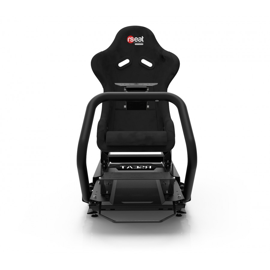 Rseat S1 Alcantara® Seat /Black Frame Racing Simulator Cockpit